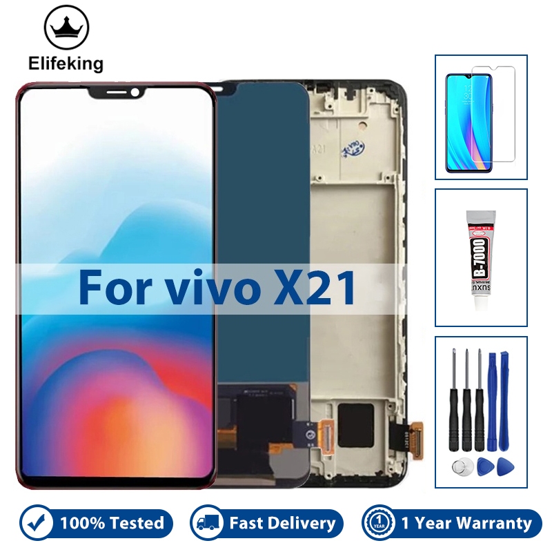 6.28" LCD Display For VIVO X21 X21A X21 UD Touch Screen Digitizer ...