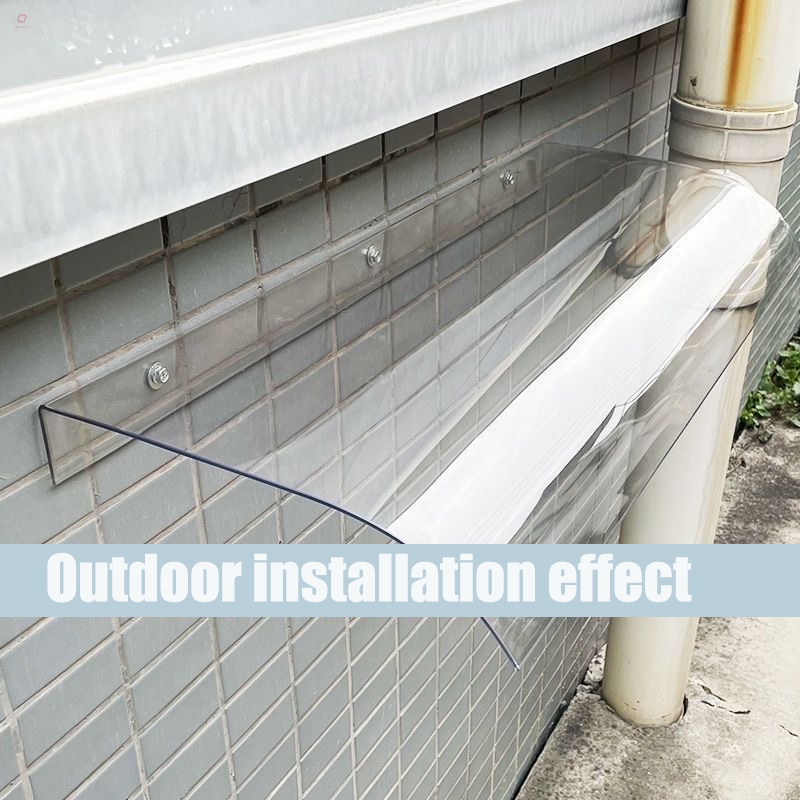 PC Board Canopy Transparent Mute Canopy Outdoor Transparent Invisible ...