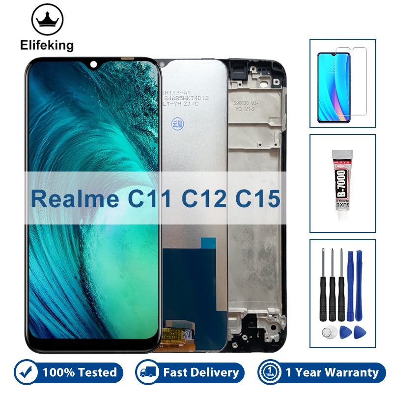 6 5 Lcd For Oppo Realme C11 2020 C12 C15 Display Touch Screen