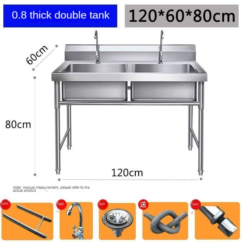 Kitchen Sink Stand Rack 304 Stainless For Portable Sink Complete Set ...
