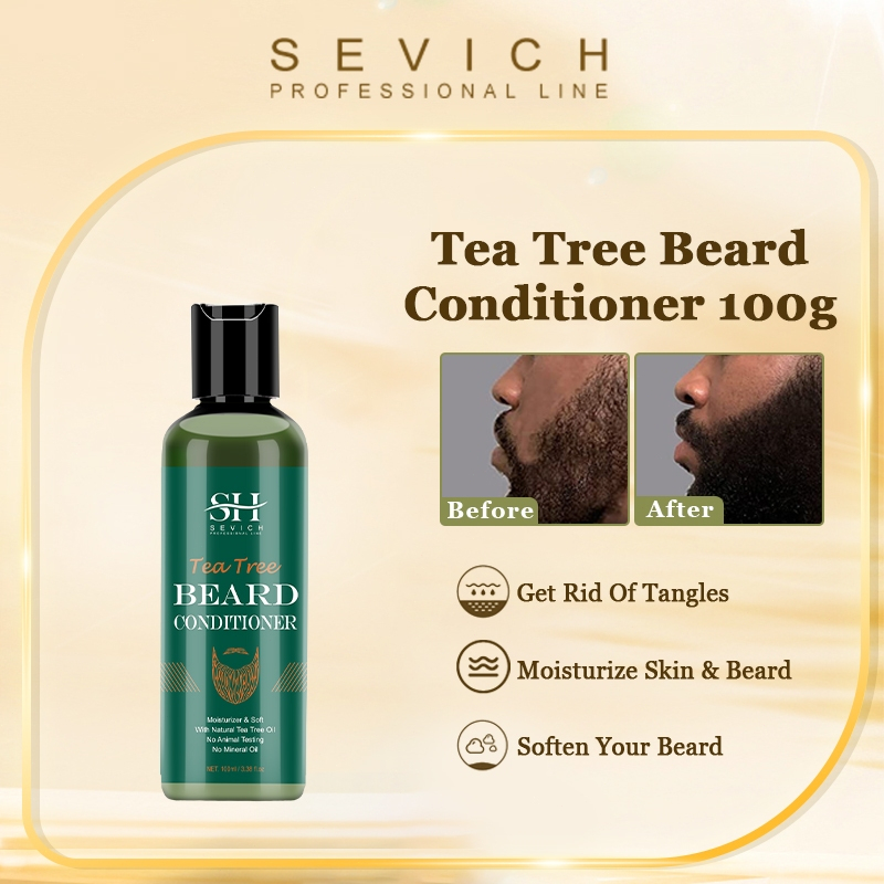 SEVICH Tea Tree Oil Beard Conditioner Hydrates and Moisturizes Beard ...