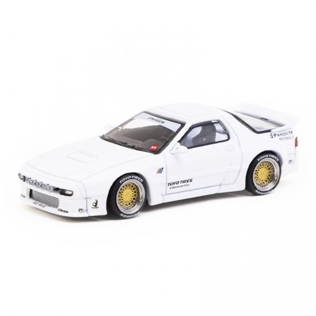 Tarmac Works T64R-066-WH 1/64 PANDEM MAZDA RX-7 FC3S WHITE DIECAST SCALE MODEL CAR | Shopee ...