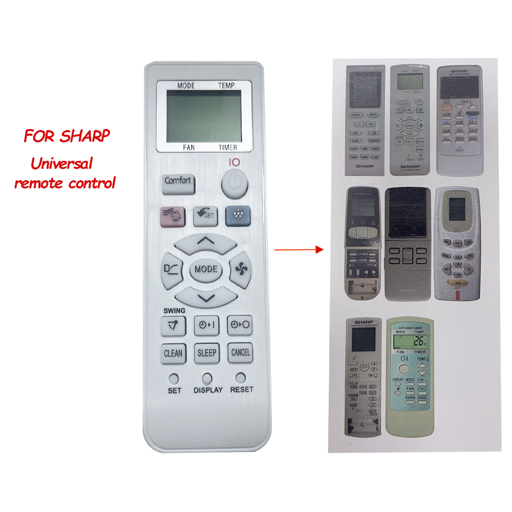 Universal Remote Control SHARP Air Conditioner Remote Control ...