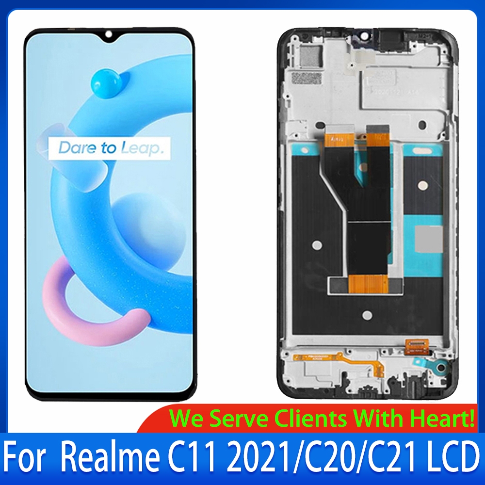For Realme C11 2021 RMX3231 LCD Display Touch Screen For Realme C20 C21 RMX3201 RMX3063 LCD ...