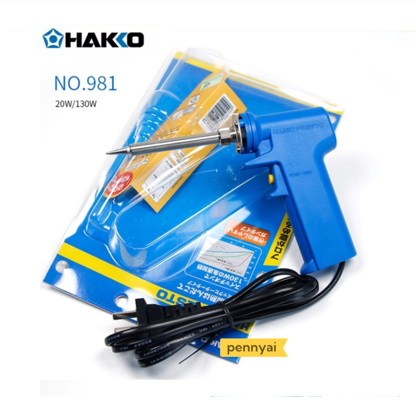 Japan HAKKO Dual Temperature Electric Soldering Iron NO.980 981 900-T-B ...