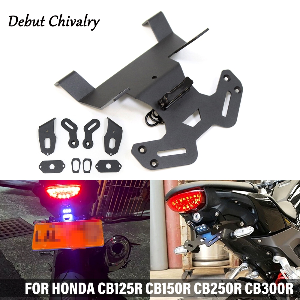 For Honda CB125R CB150R CB250R CB300R 2018-2022 license plate holder ...