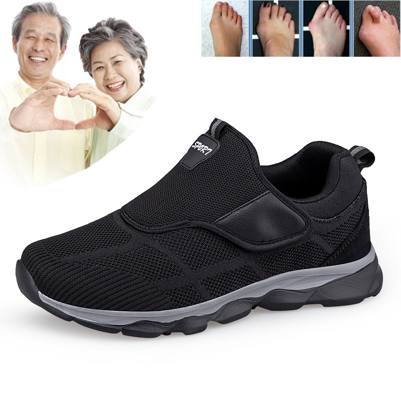 Elderly Walking Shoes Suitable for Gout foot swelling Wide Feet ...