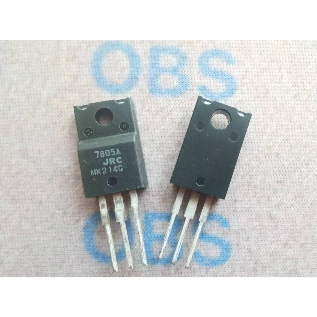 ((10 Pcs) NJM7805FA 7805A Three-End Voltage Regulator Integrated Chip Positive Voltage Regulator ...