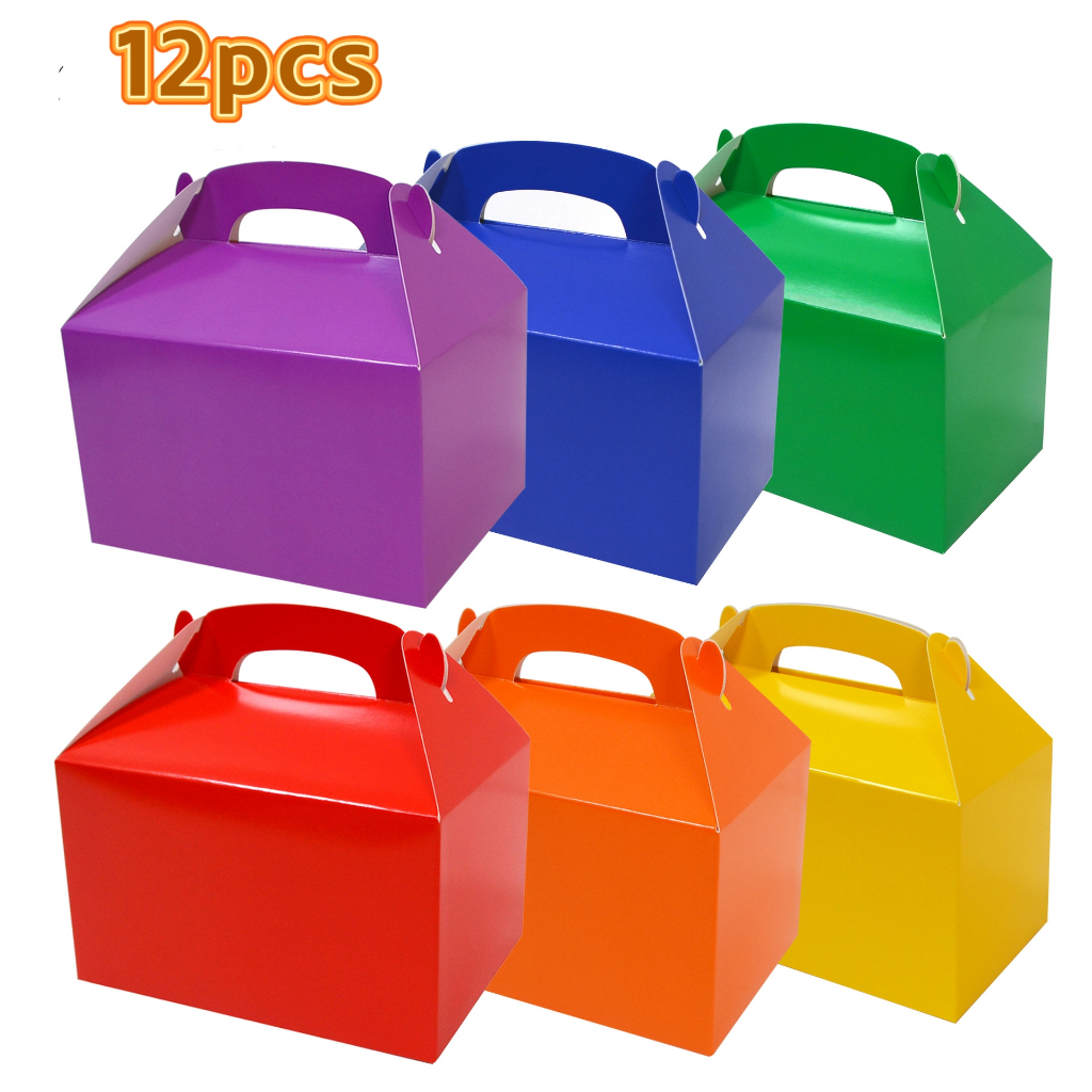 12pcs, 6 Colors Of 2 Rainbow Different Colors Portable Gift Box ...
