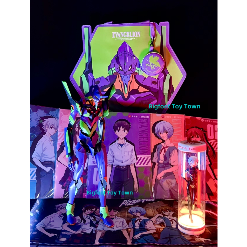 2024 Pizza Hut EVANGELION Action Figures, EvangeliON-01, Ayanami Rei ...
