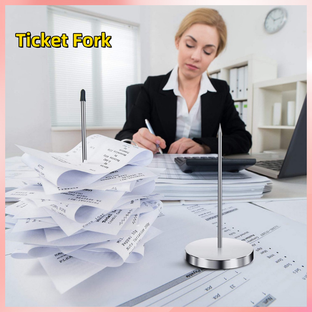 Memo Holder Spike Stick for Bill Receipt Note Paper Order Receipt ...