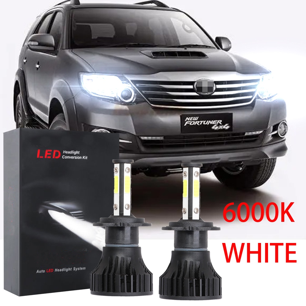 For Toyota Fortuner 2012 - 2015 (Car Headlamp HeadLight Bulb) -1 Pair ...