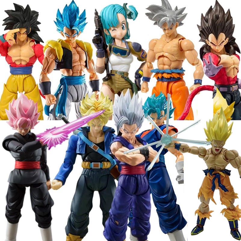 SHFiguarts Dragon Ball Z Action Figure SHF Son Goku Gohan Gogeta ...