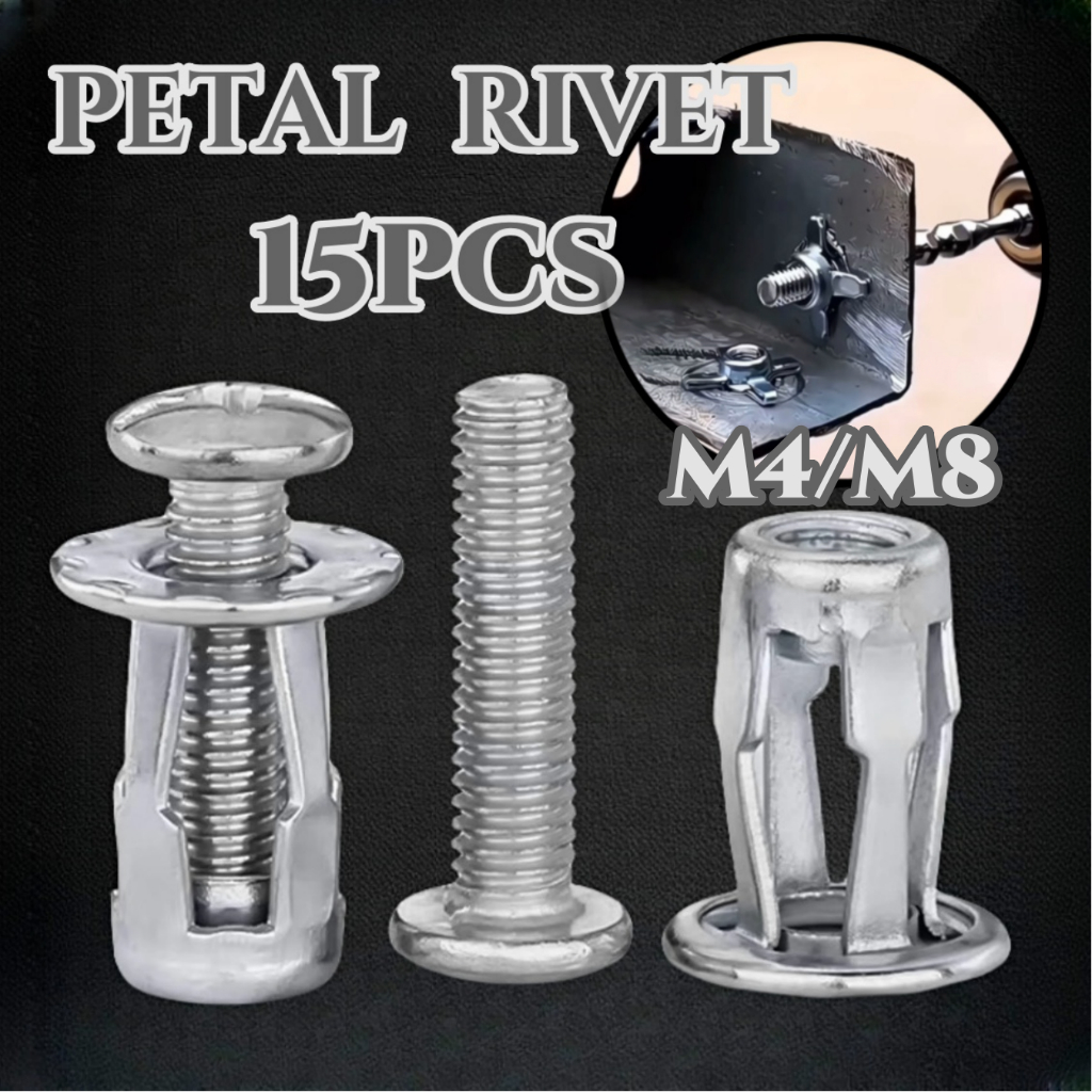 M4/M8 Petal Shape Metal Nut/Petal Rivet/Rebits Screw/Screw Jack/Car ...