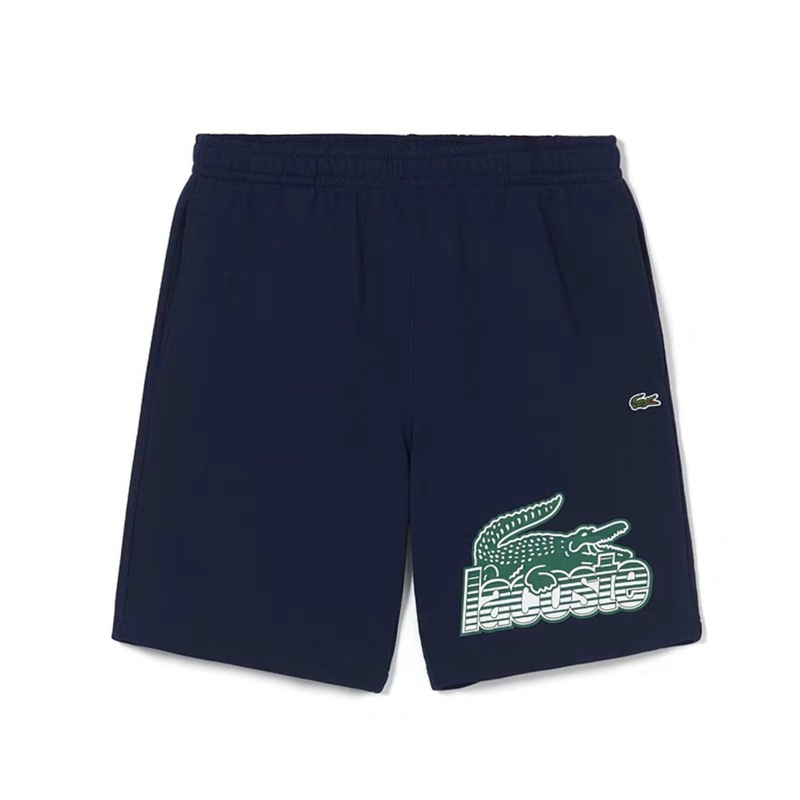 LACOSTE Men's New Logo Print Sports Leisure Fashion Versatile Shorts ...