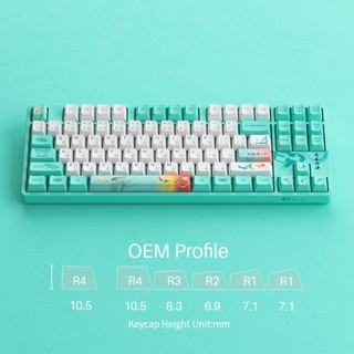 Akko Monet’s Pond 5087S QMK RGB Hot-swappable Mechanical Gaming ...