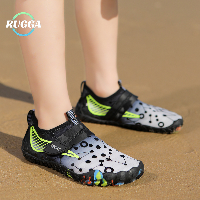 RUGGA 2024 original NEW unisex kids Aqua water beach swim surf shoes ...