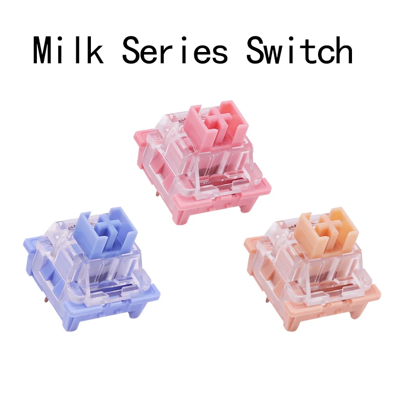 Outemu Milk Tea Switch Milk Peach Switch Milk Green Switch Mechanical ...