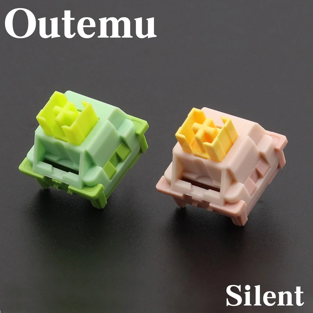 Outemu Silent Peach V2 Switch Upgrade Lemon V2 Switch for Mechanical Keyboard Linear Tactile 5 ...