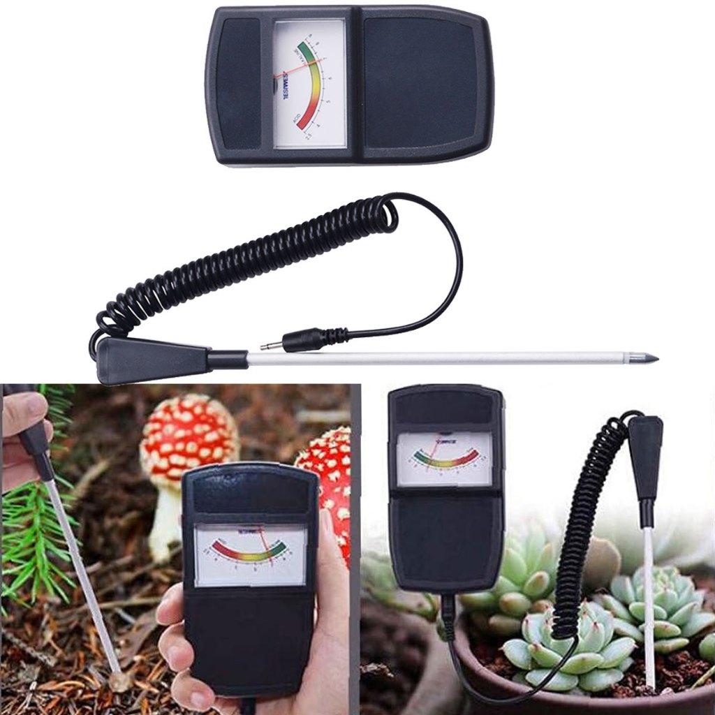 2024 New Soil PH Meter Tester Soil Tester PH Moisture meter Temperature ...