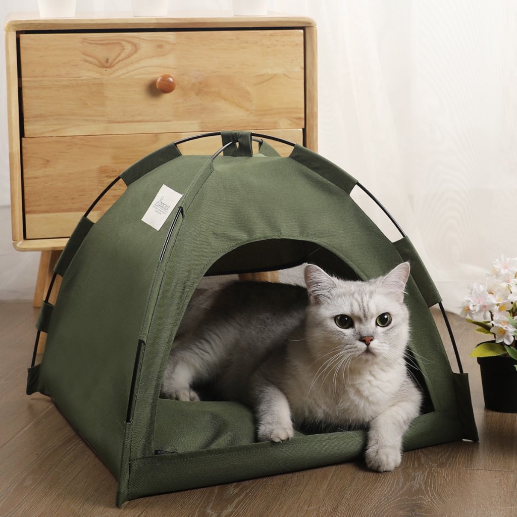 Summer Cat Litter Dog Litter Pet Outdoor Tent Foldable Small Litter ...