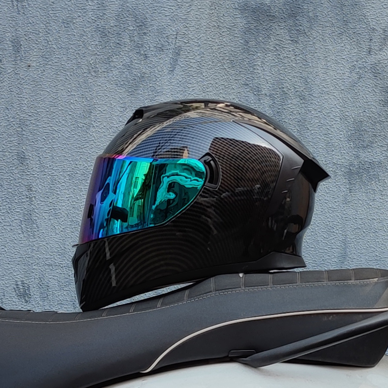 Motorcycle helmet glass couple helmet | Shopee Philippines