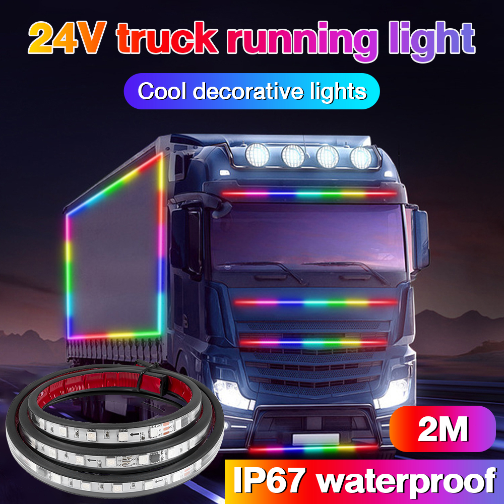 Truck Light 24V Strobe Running Streamer Led strip lights Dynamic ...