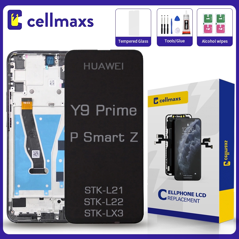 For HUAWEI Y9 Prime 2019 P Smart Z STK-L21 STK-L22 STK-LX3 LCD Touch ...