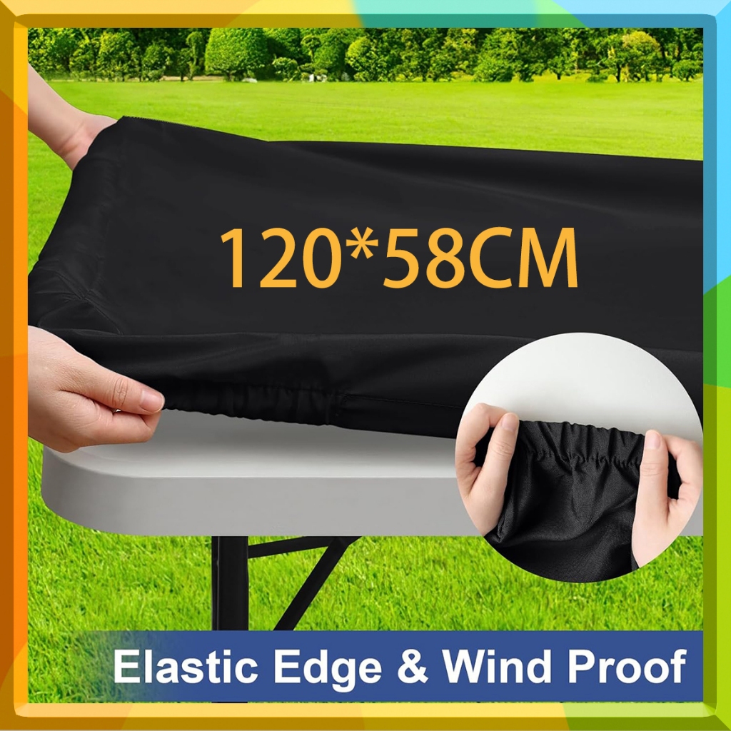 120*58cm Stretch Table Top Cap Cover | Spandex Tablecloth | Washable ...