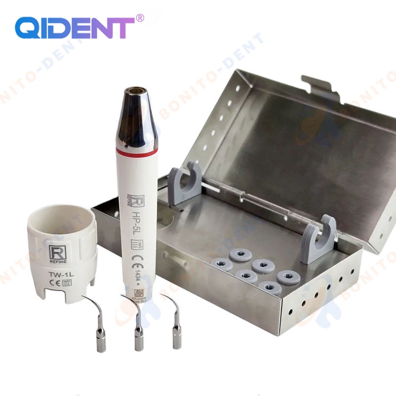 Dental Scaler Tips Touch Set LED Detachable Handle Torque Wrench ...