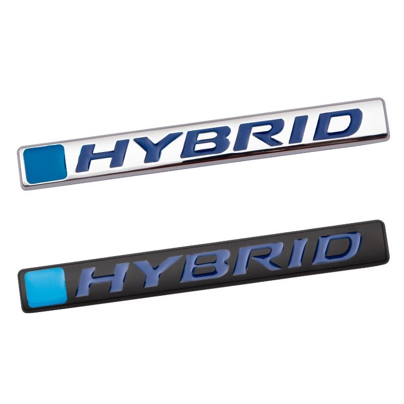 3D Metal HYBRID Logo Emblem Car Sticker Body Rear Tail Gate Badge For ...