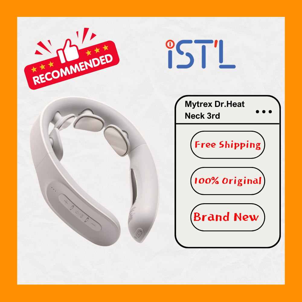 Mytrex Dr.Heat Neck 3rd Generation Ems Thermal Neck Massager Mt-Drhn21W | Shopee Philippines