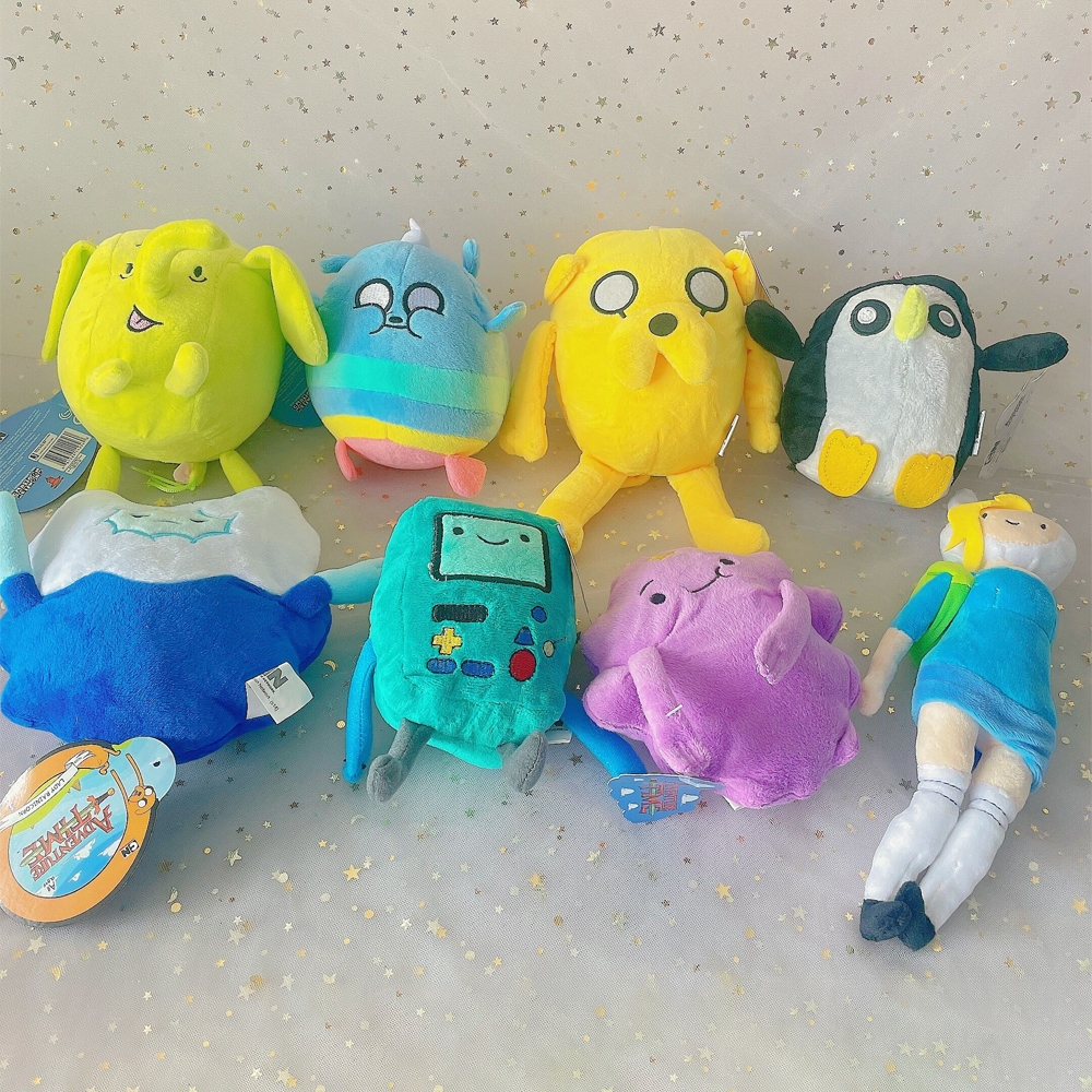 12 Style 12-30cm Adventure Time with Finn and Jake Penguin Rainbow ...