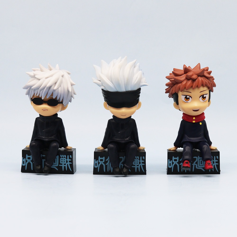 11cm Jujutsu Kaisen Anime Figure Itadori Yuji Inumaki Toge Gojo Satoru ...