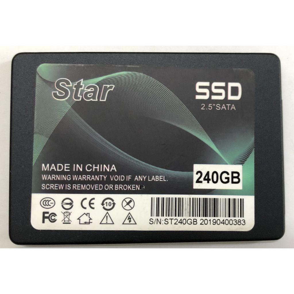 Used 120GB 128GB 160GB 180GB 240GB 256GB 275GB Ssd 2.5 Sata Hard Disk intel Samsung Sk Hynix ...