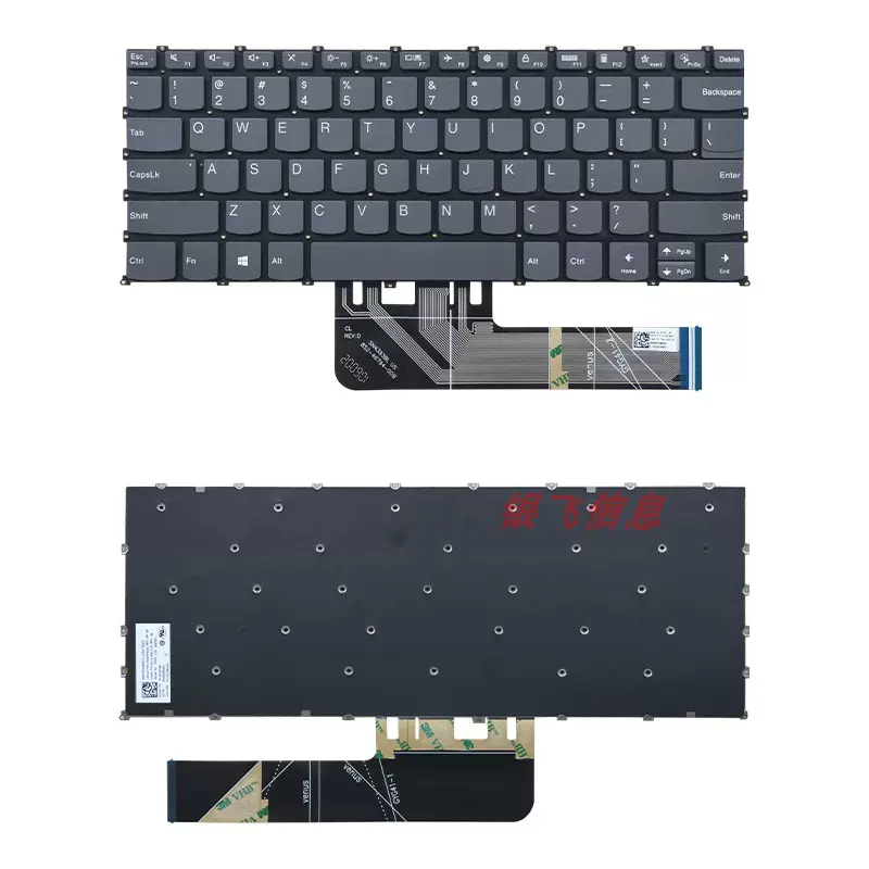 US Laptop Keyboard For Lenovo IdeaPad 1-14ADA7 1-14ALC7 1-14AMN7 1 ...