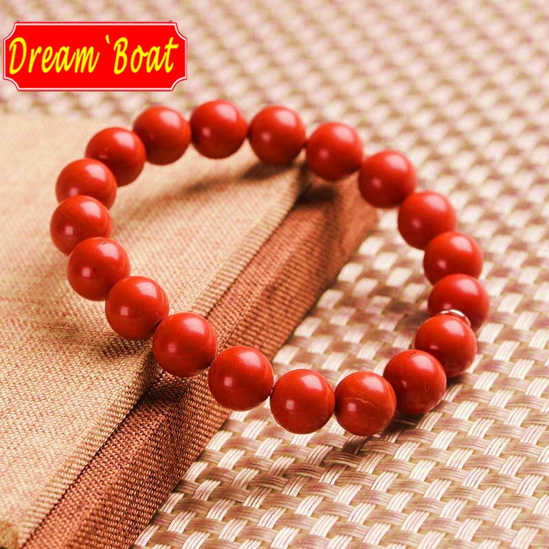 Red Jasper Bracelet, Natural Crystal Bracelet，Crystal Bead，Women/Men ...