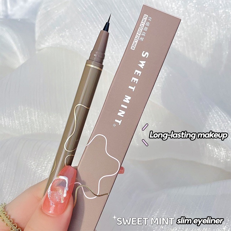 Sweet MINT0.05 Liquid Lying Silkworm Pen Waterproof Quick-Drying Brown ...