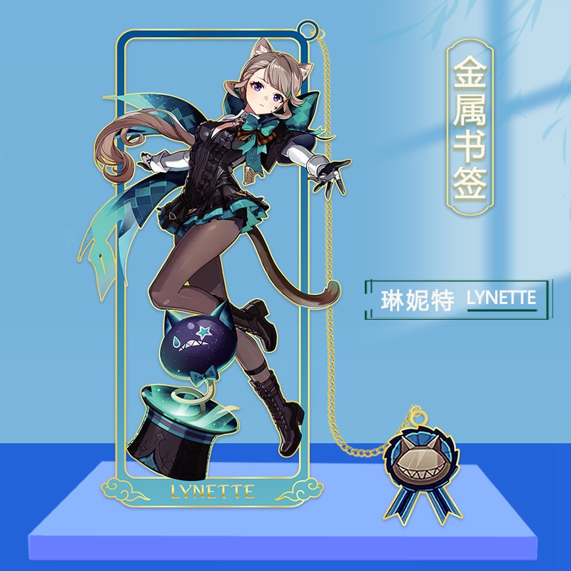 Cod GENSHIN IMPACT Yuanshen Series Theme Hollow Metal Bookmark Nasida ...