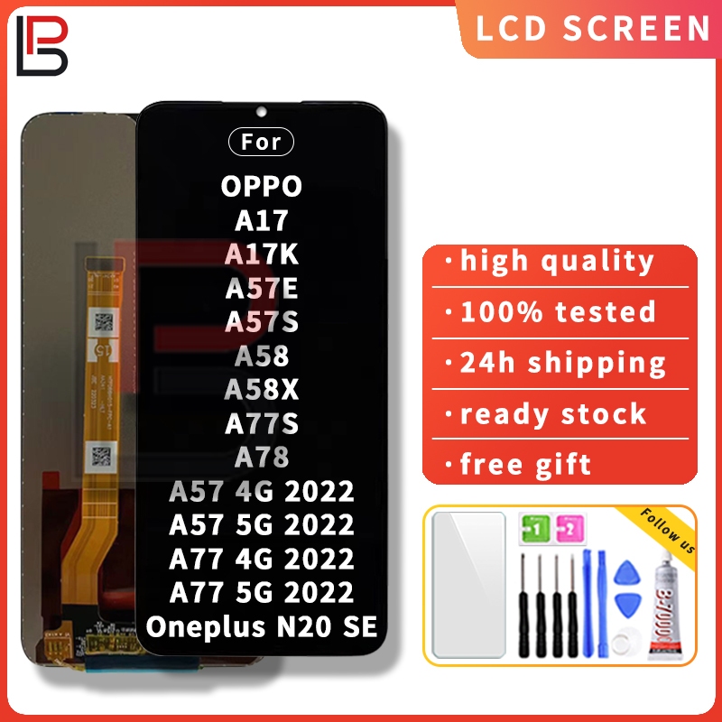 For OPPO A17/A17K/A17S/A18/A38/A77S/A57 4G/A57 5G/A58 5G/A77 4G/A77 5G ...