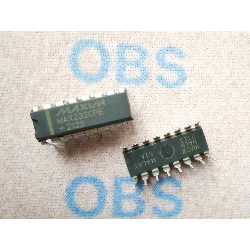 ((5pcs) Brand New Original MAX232CPE 232CPE MAX232EPE 232EPE 232 DIP-16 Serial Port ...