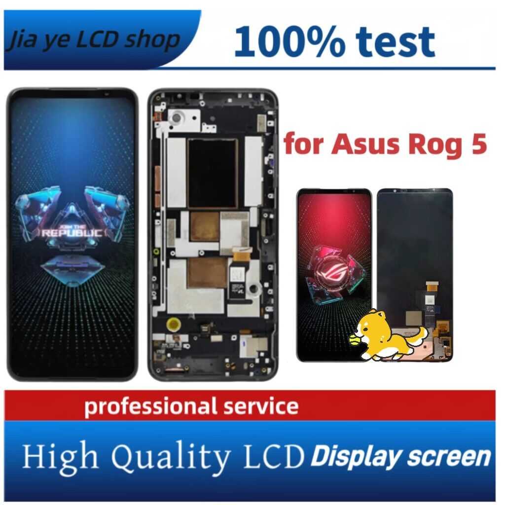 AMOLED For Asus ROG 5 ROG 5 Pro ROG 5s ROG 5s Pro ROG Phone 6 ROG 6D LCD Display Touch Screen ...