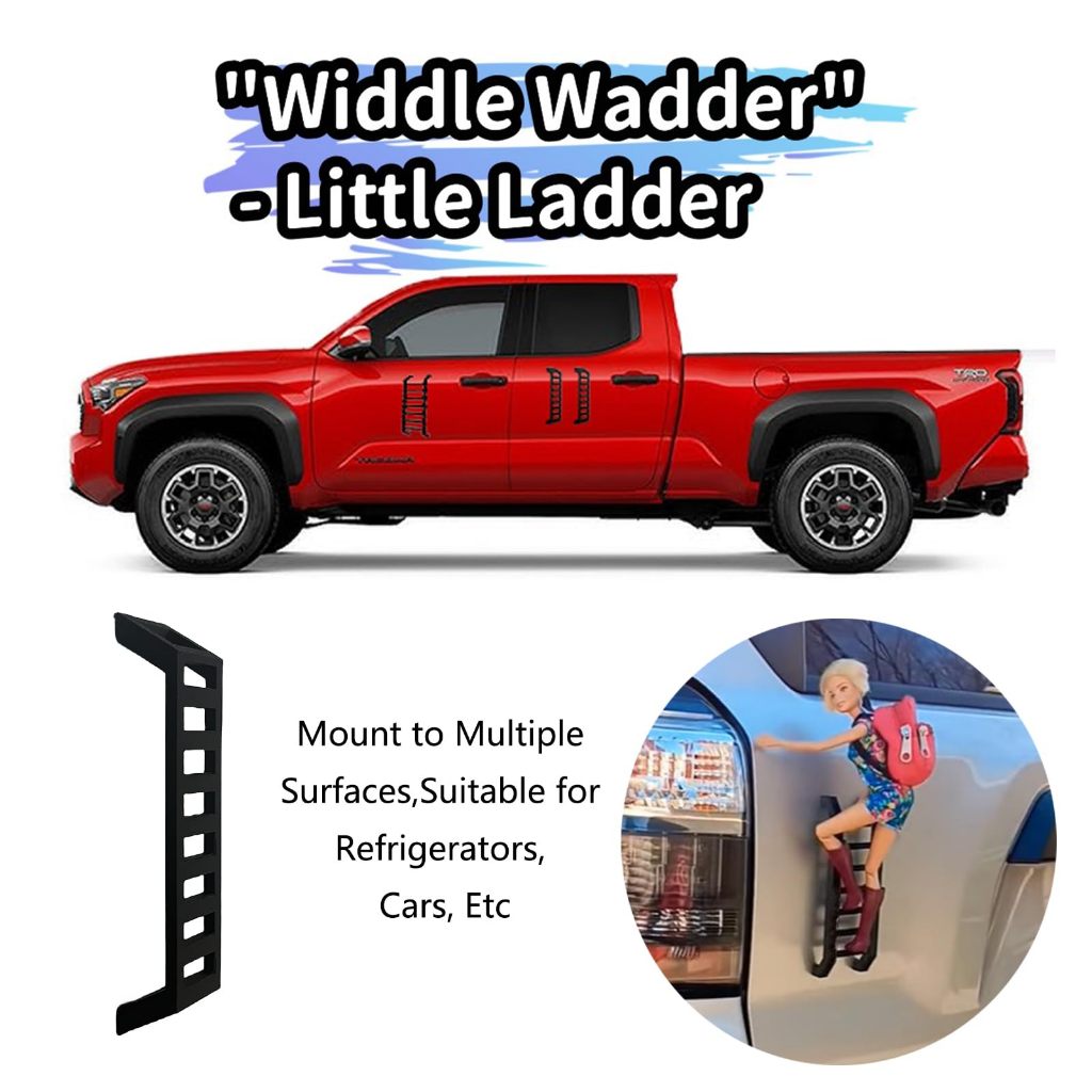 tiktok hot widdle wadder little ladder Can be fixed on the surface of ...