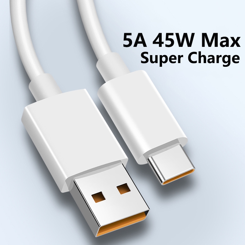 Replacement 5A 45W 33W Super Charge USB Type C Cable Cord for Tecno ...