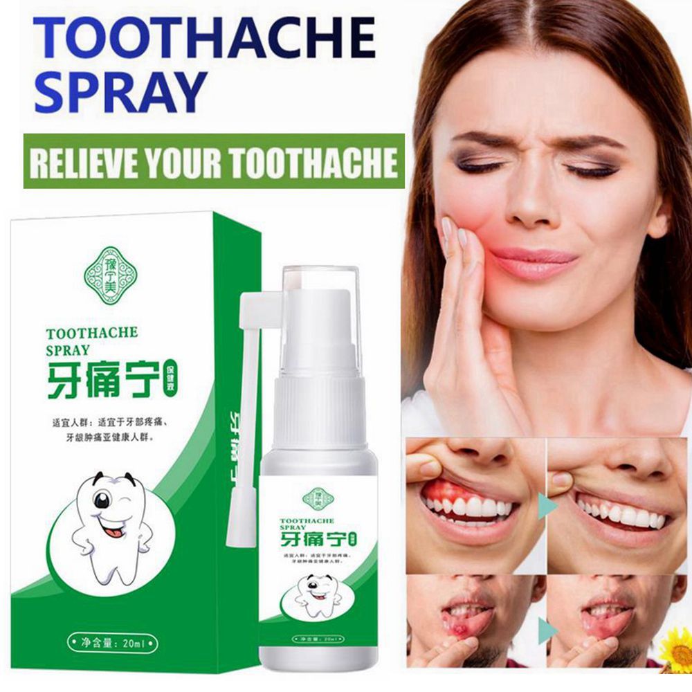 Toothache Spray Instant Pain Relief original For Adults & Kids ...