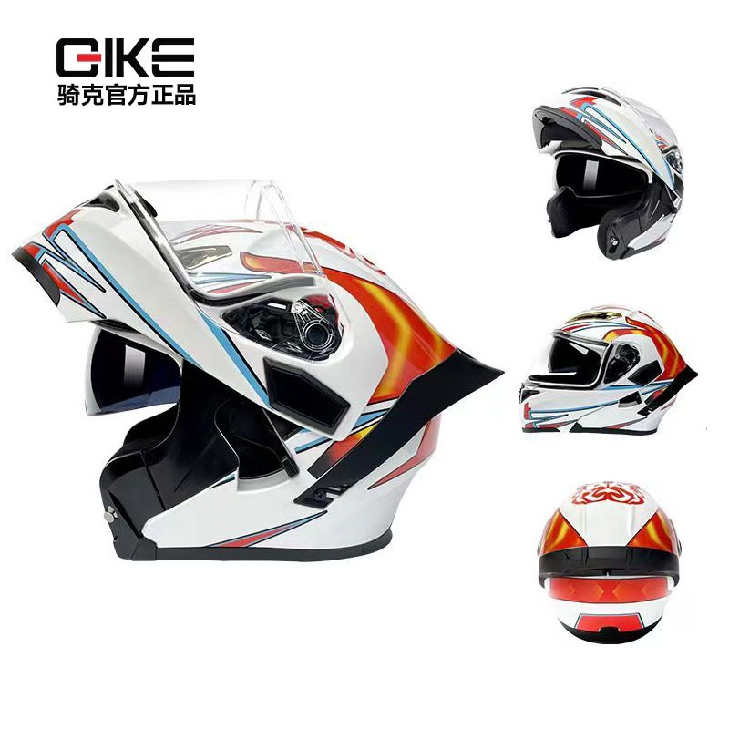 Dot Certified Motorcycle Helmet QIKE Official Authentic Motorcycle ...