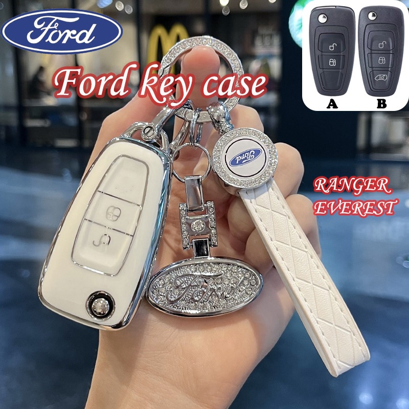 Ford key case FORD car 2/3buttons key case for Ford RANGER/EVEREST Key ...