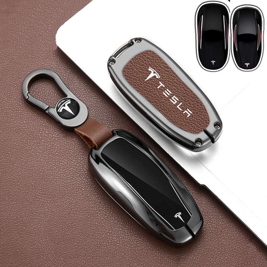 LongJia Vmax RFI 175 Rmote Car Key Cover Case for Tesla Model S X Model ...