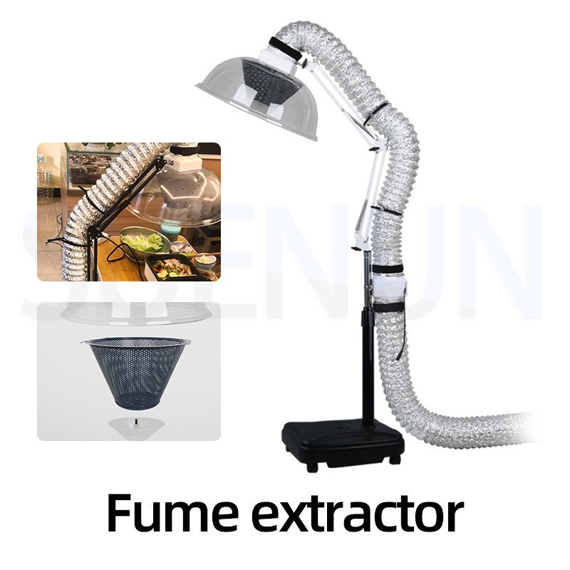 Household Smoke Exhaust Machine Barbecue Hood Kitchen Exhaust Smoke ...