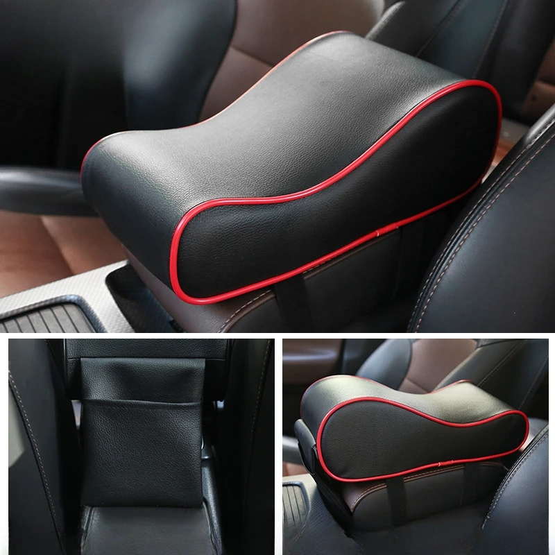 Universal Leather Car Central Arm Pad, Auto Center Console, Arm Rest ...